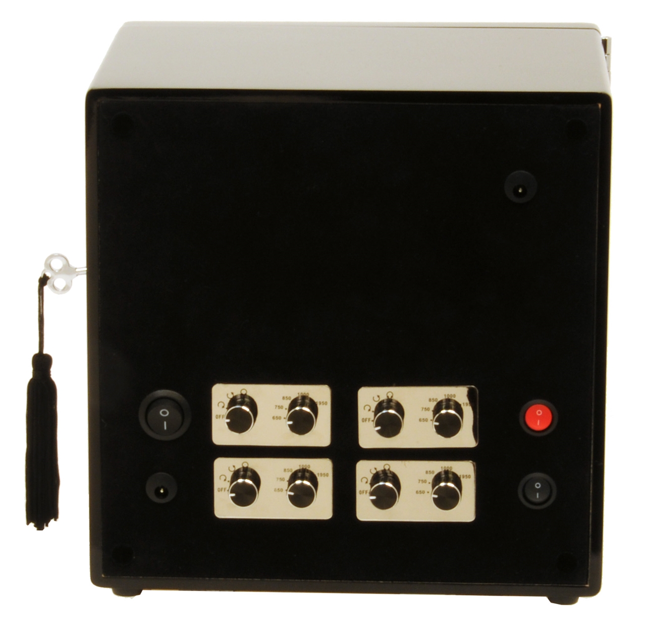 Watch Winders for Automatic Watches,four Watch Winder Ebony Wood w/LCD ...