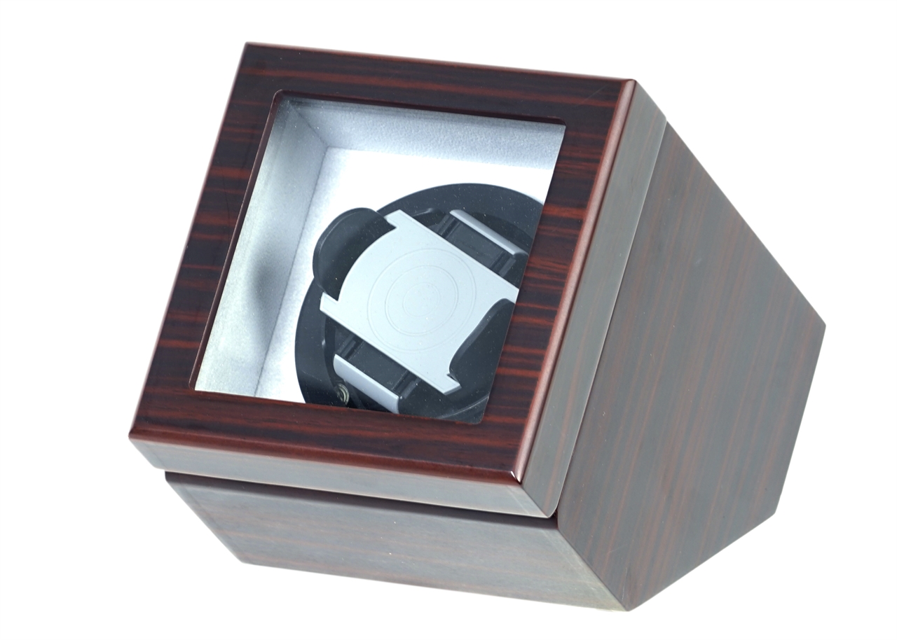 Watch Winders for Automatic Watches,Single Watch Winder Ebony Wood w ...
